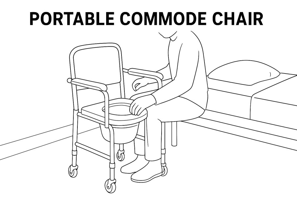 Adjustable Height Commode Chairs for Safe, Efficient, and Inclusive ...